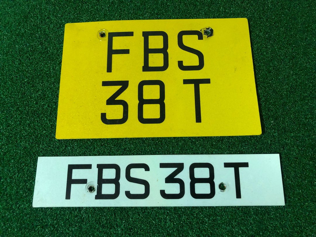 Lucky number plate 38 (Motorcycle), Motorcycles, Motorcycle Accessories ...