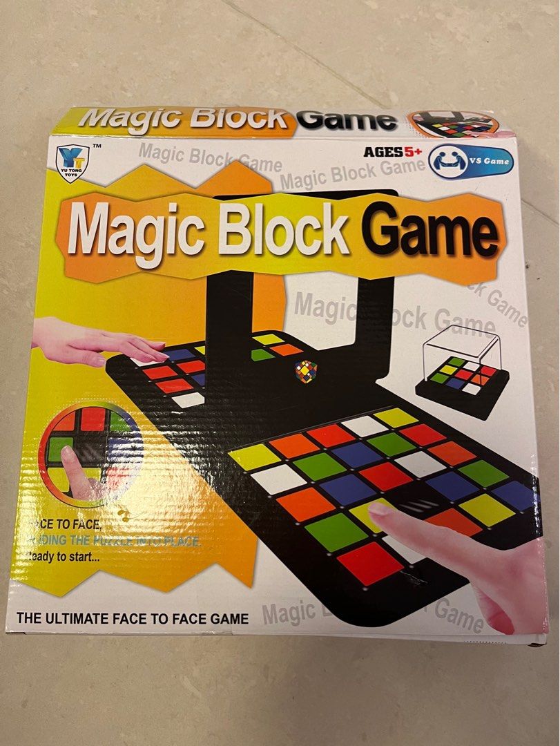Magic block board game, 興趣及遊戲, 玩具 & 遊戲類 - Carousell