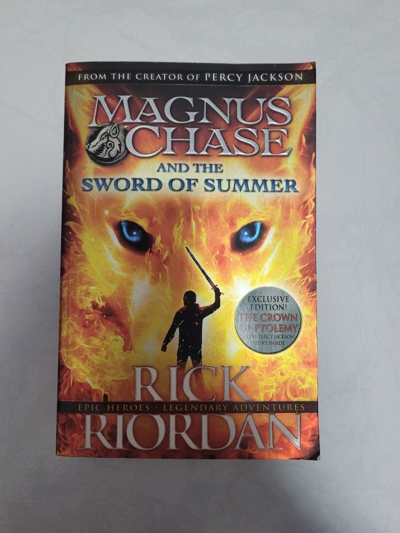 Magnus Chase and the Sword of Summer Book, Hobbies & Toys, Books ...