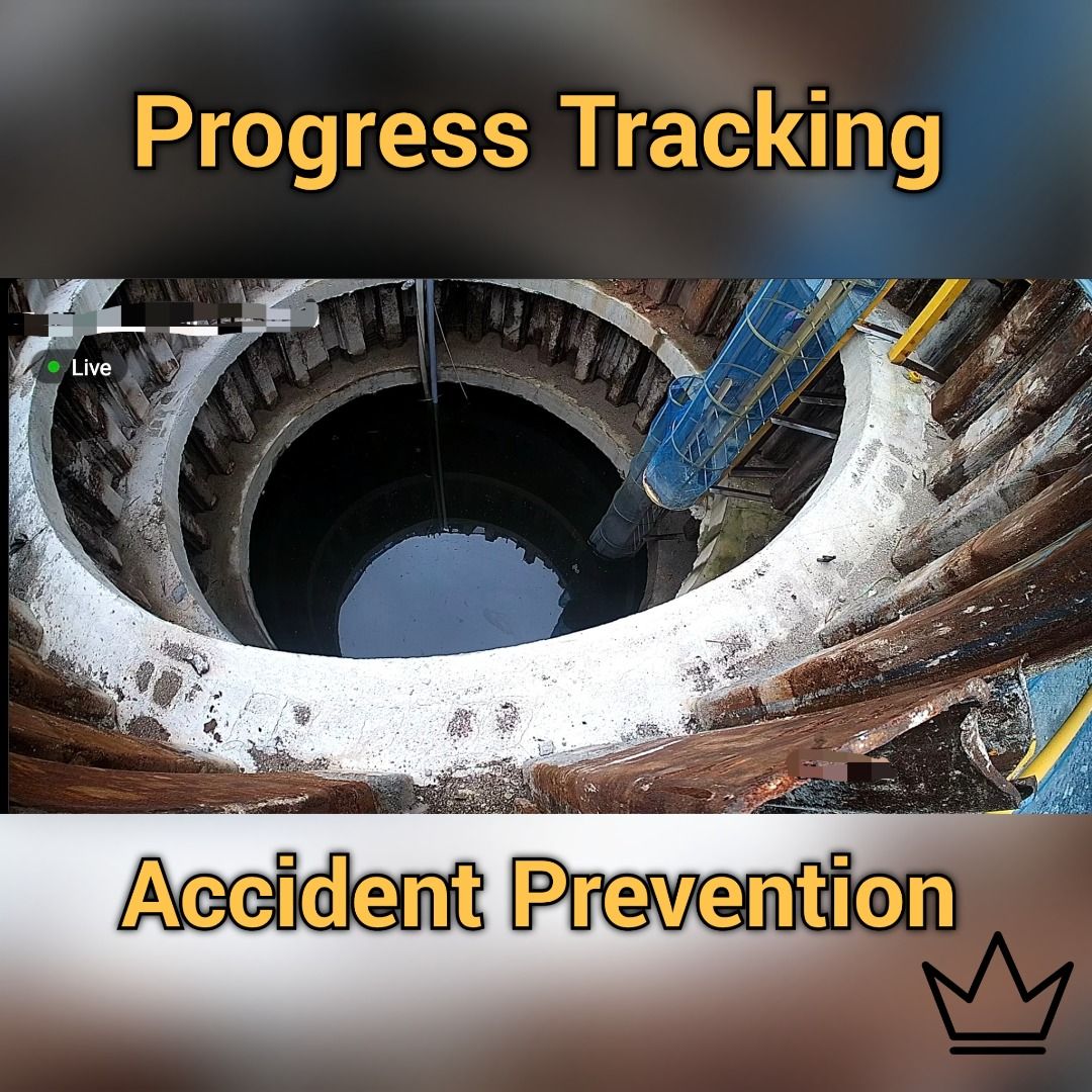 Manhole Shaft CCTV Solar 4G | Pipeline Rehabilitation Sewer Work EPB ...