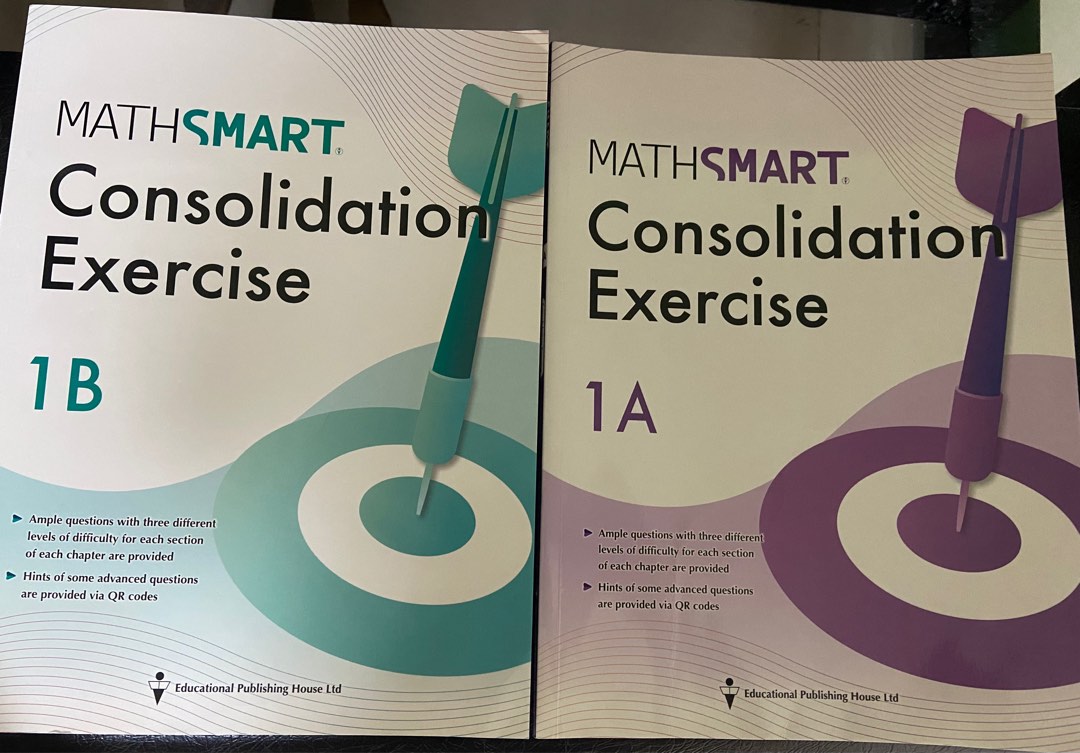 Mathsmart Consolidation Exercise 1 A, 1B, 興趣及遊戲, 書本 & 文具, 教科書 - Carousell
