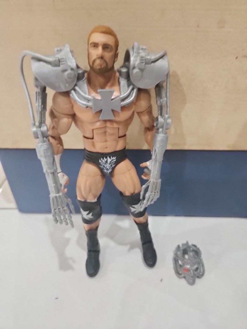 Mattel elite terminator triple h, Hobbies & Toys, Toys & Games on Carousell