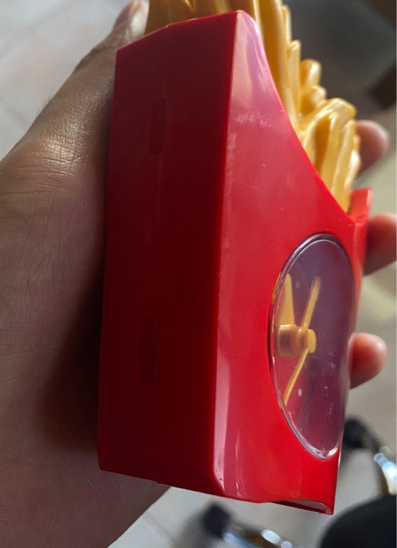 McDonald’s Fries Desk Clock on Carousell