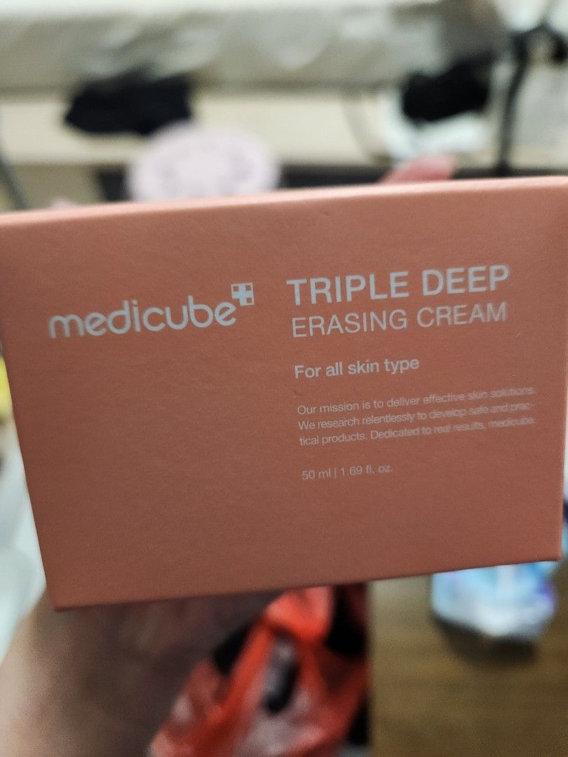 MEDICUBE - Triple deep erasing cream, Beauty & Personal Care, Face ...