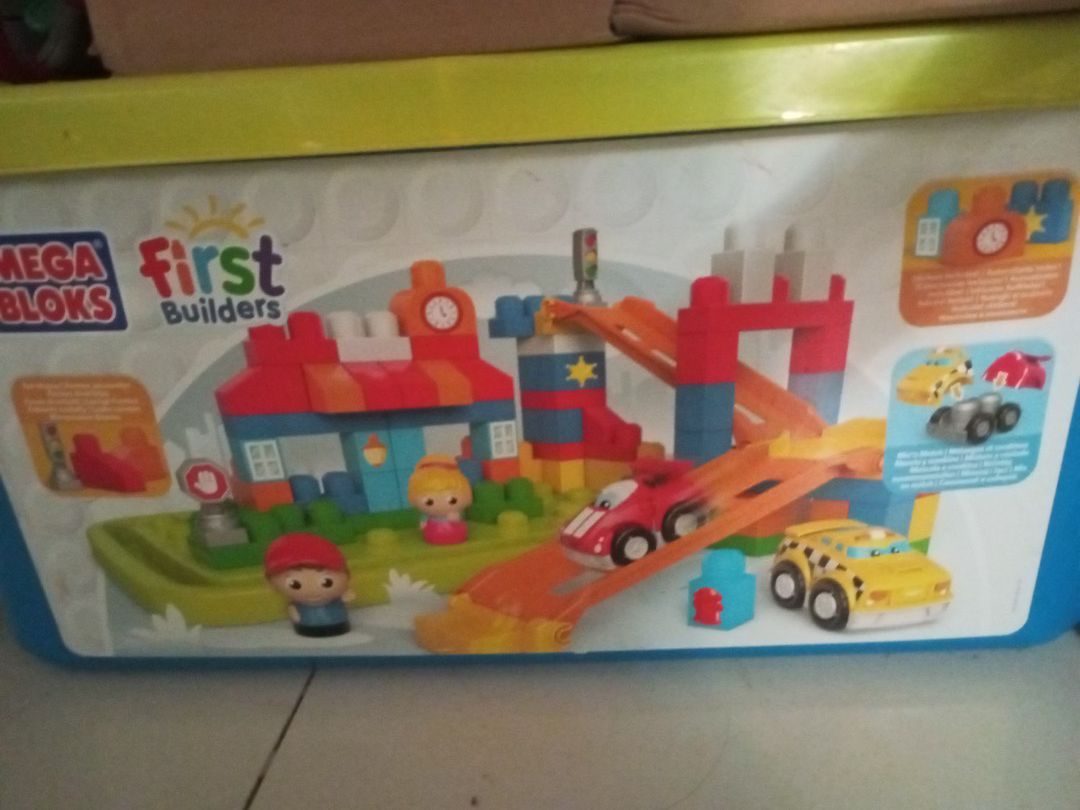 Mega Bloks First Builders Jumbo Box, Babies & Kids, Infant Playtime on Carousell