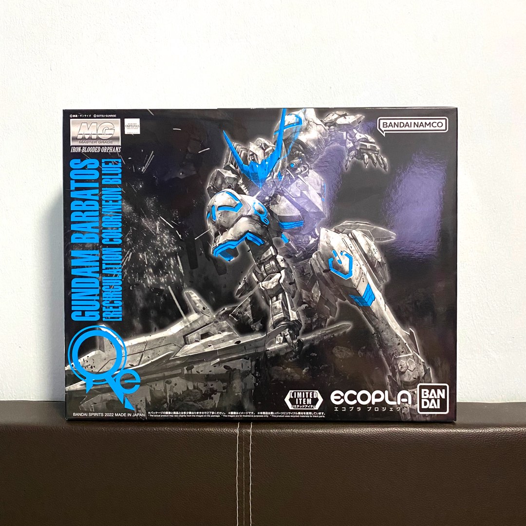 MG 1/100 Ecopla Gundam Barbatos (Recirculation Colour Neon Blue ...