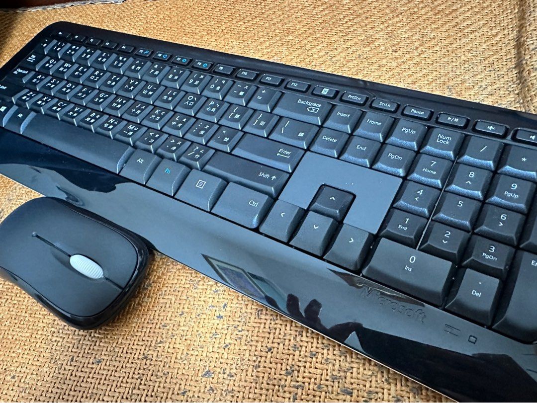 Microsoft Keyboard Set (Wireless), 電腦＆科技, 電腦周邊及配件, 電腦鍵盤及相關產品 - Carousell