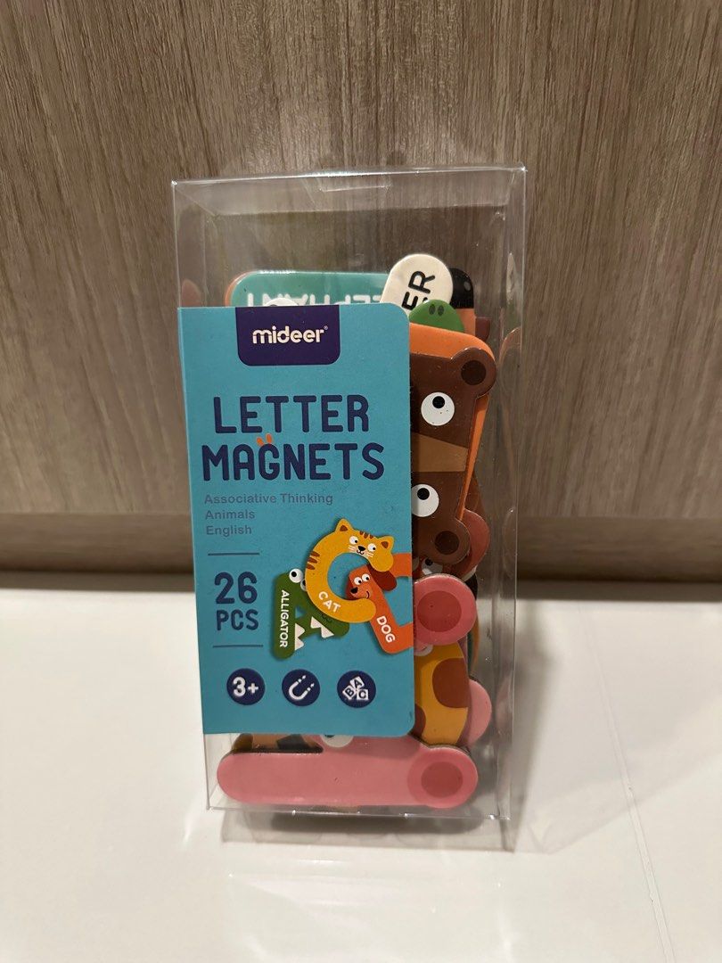 Mideer letter magnets, Babies & Kids, Infant Playtime on Carousell