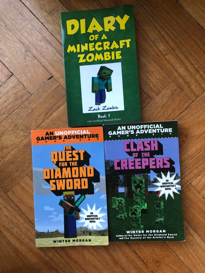 Minecraft books, Hobbies & Toys, Books & Magazines, Children's Books on ...