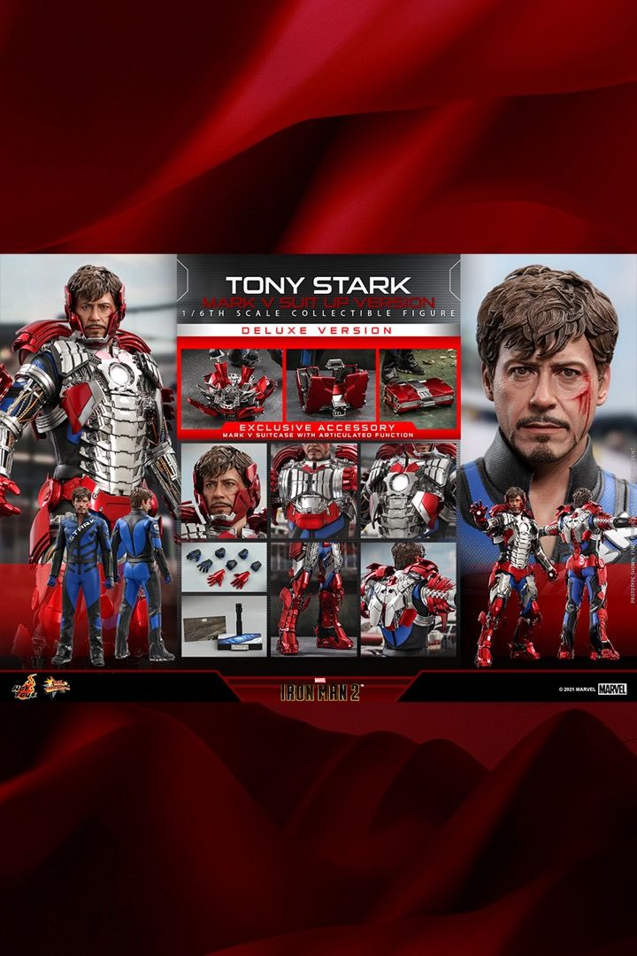 全新MMS600 Tony Stark Mk 5 (Dx Suit up) 現貨, 興趣及遊戲, 玩具 & 遊戲類 - Carousell