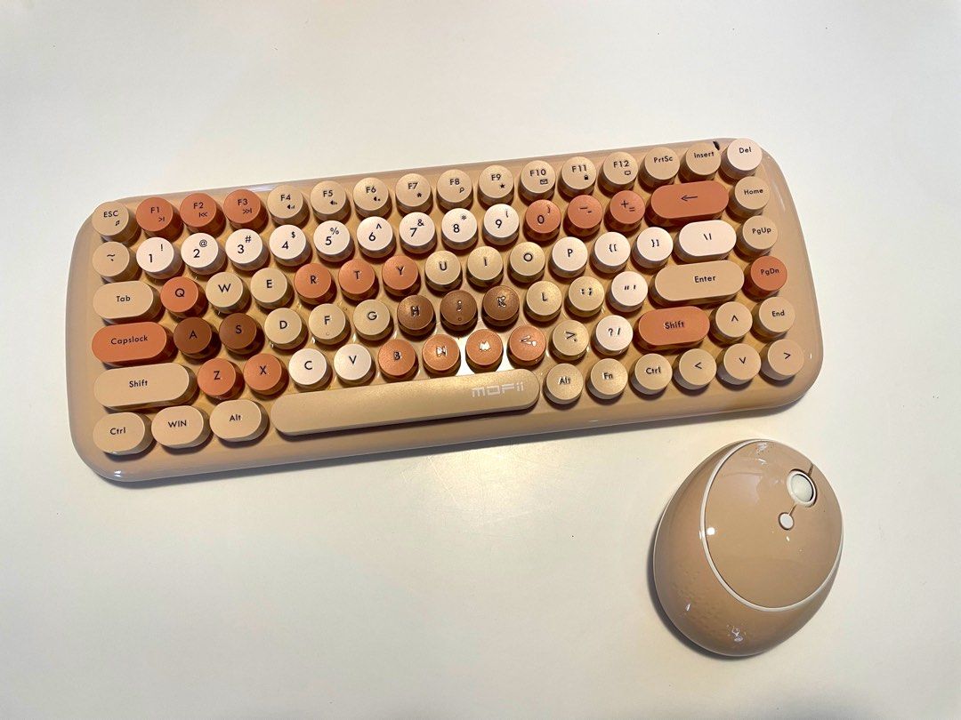 Mofii Candy Wireless Mechanical Keyboard and Mouse, Computers & Tech ...