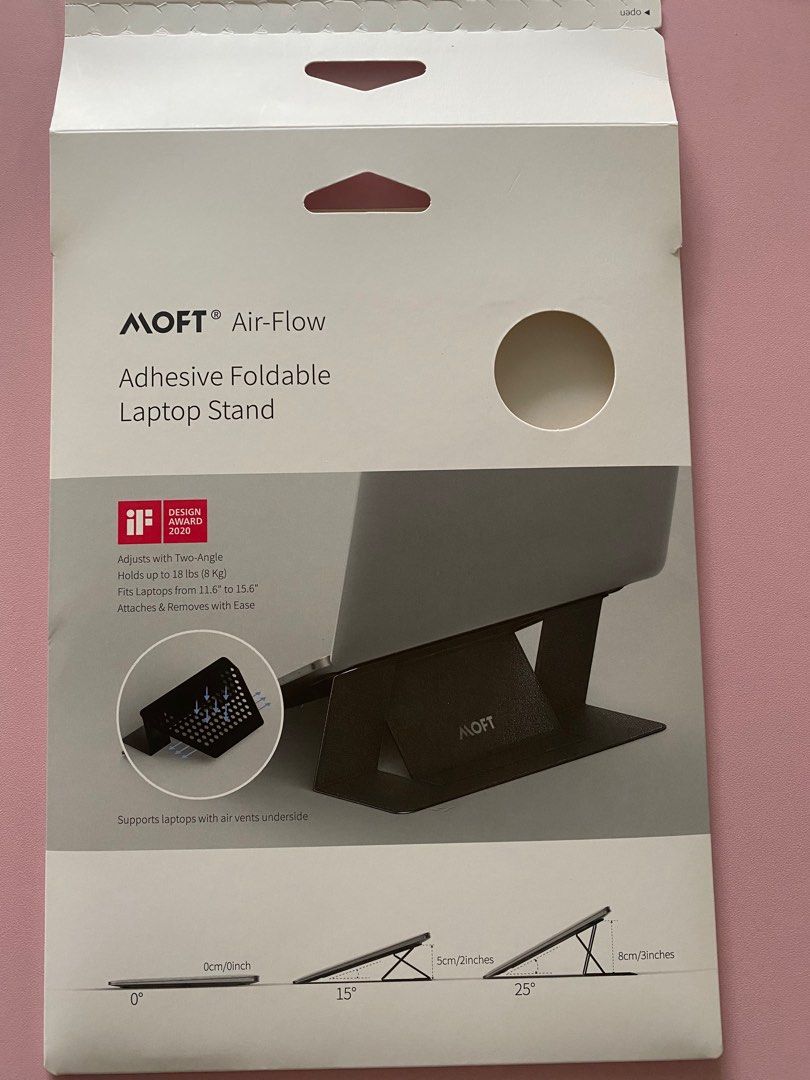 MOFT Adhesive foldable laptop stand, Computers & Tech, Parts ...