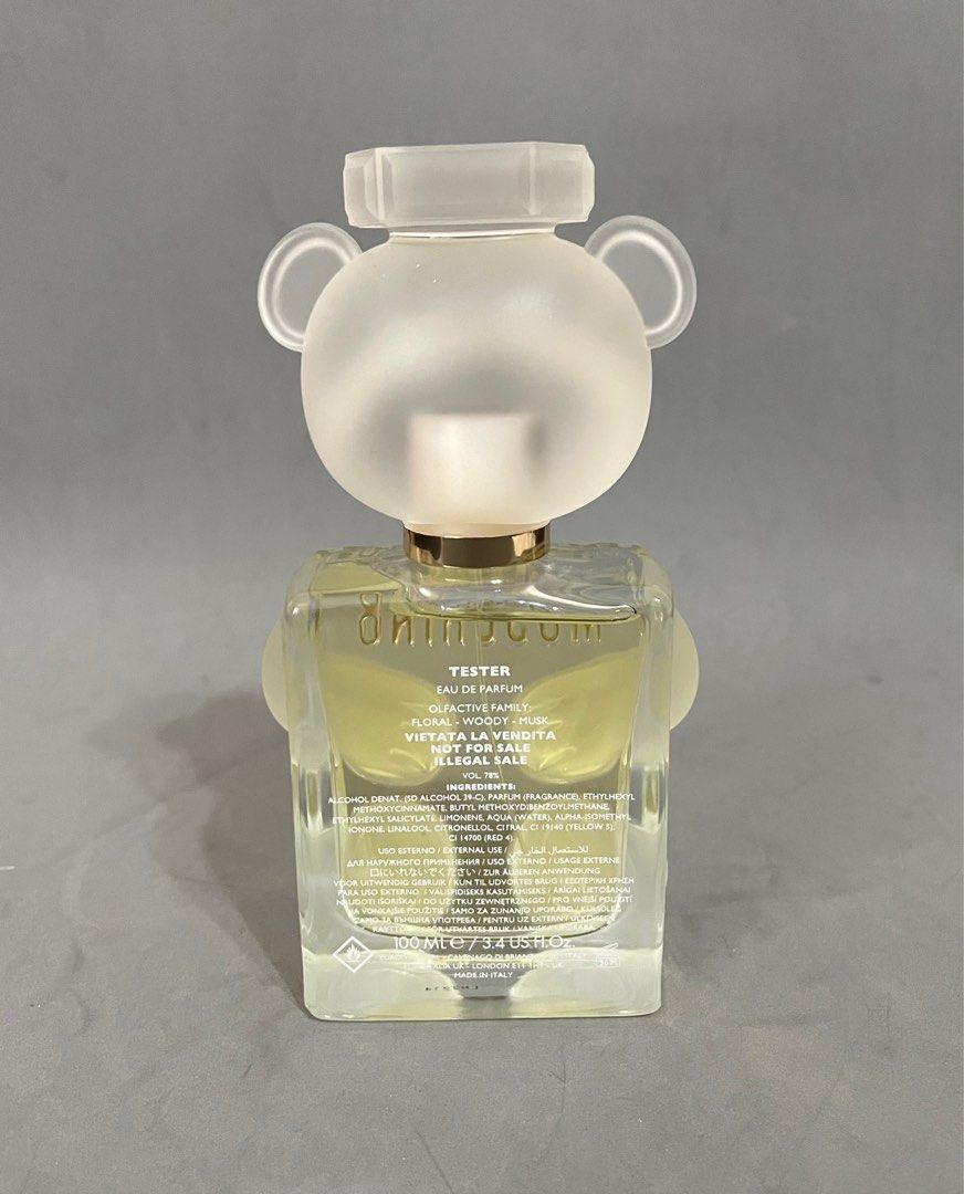 Moschino Toy 2 Perfume 100ml Teddy Bear Bottle, Beauty & Personal Care ...