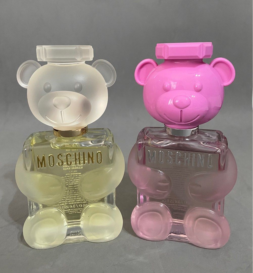 Moschino Toy 2 Perfume 100ml Teddy Bear Bottle, Beauty & Personal Care ...