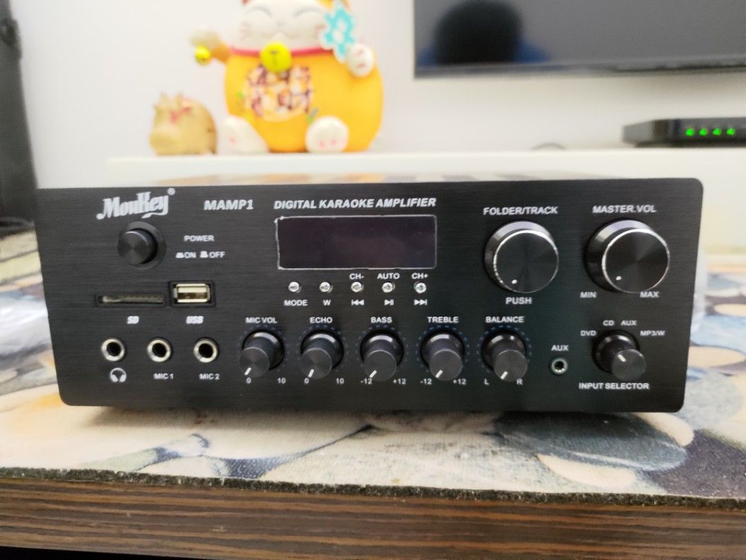 Moukey MAMP1 amplifier karaoke, Audio, Soundbars, Speakers & Amplifiers ...