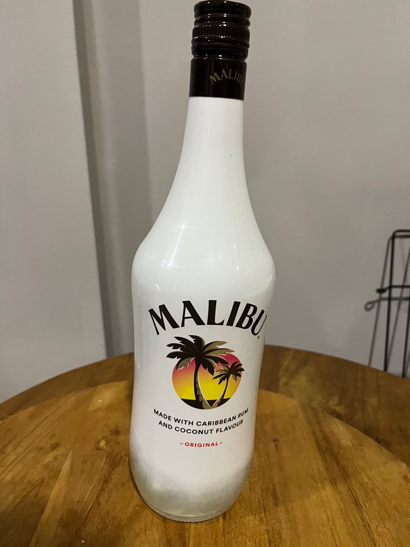 (Move out sale) Malibu coconut rum, Food & Drinks, Alcoholic Beverages ...