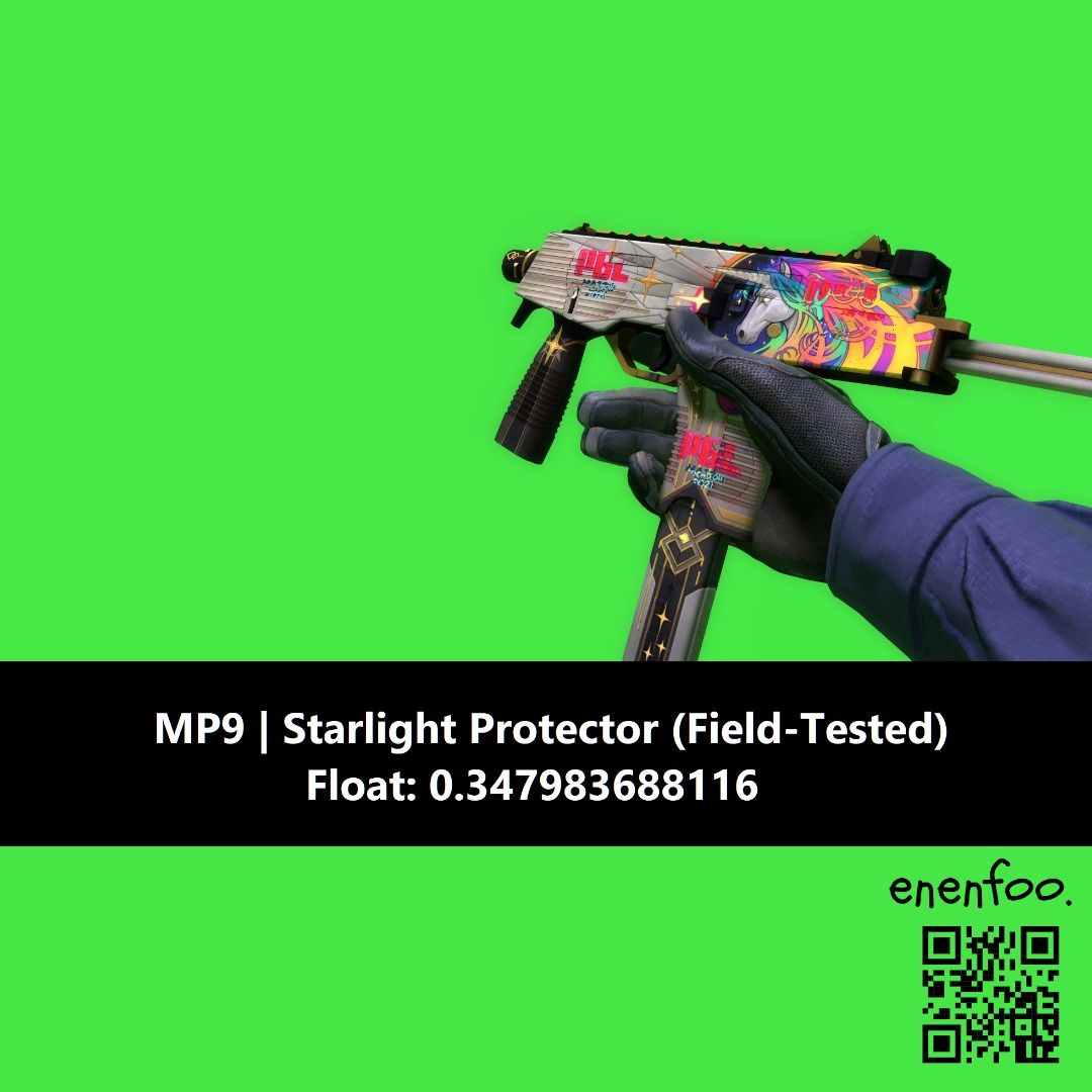 MP9 STARLIGHT FT FIELD TESTED CSGO SKINS KNIFE ITEMS CS2 COUNTER STRIKE ...