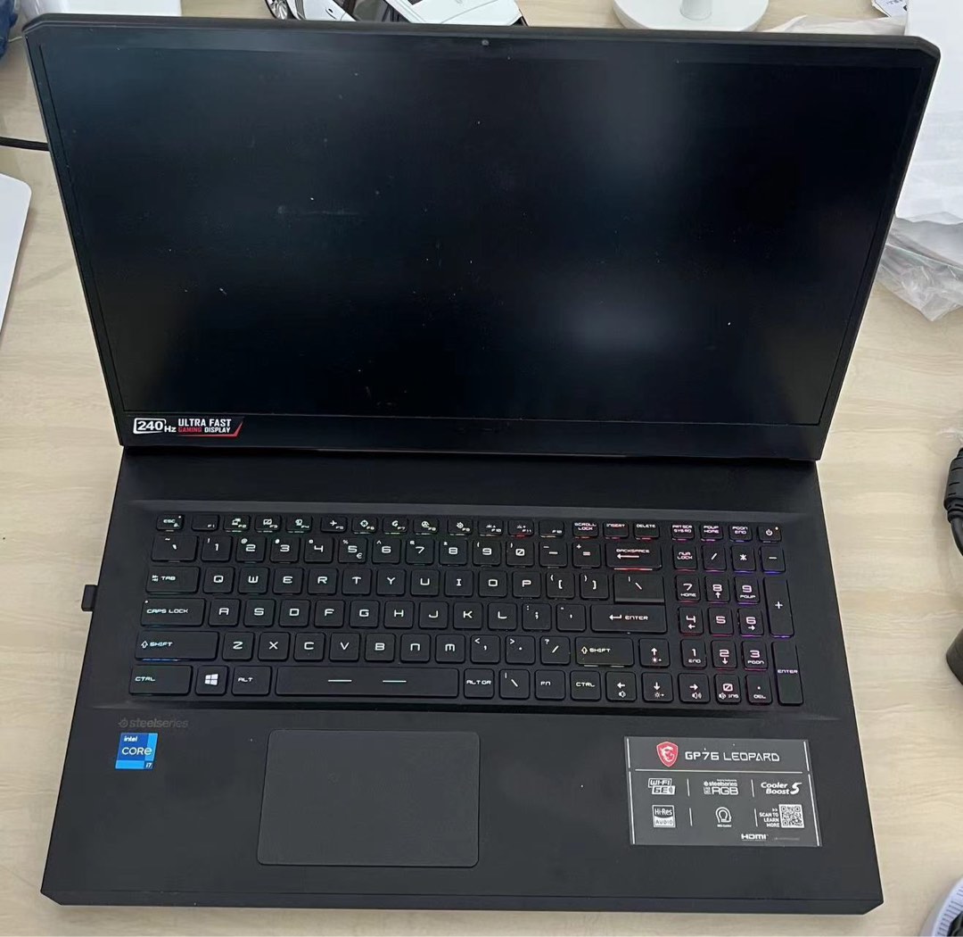 MSI GP76 Leopard 11UG-076 Gaming laptop, Computers & Tech, Laptops ...