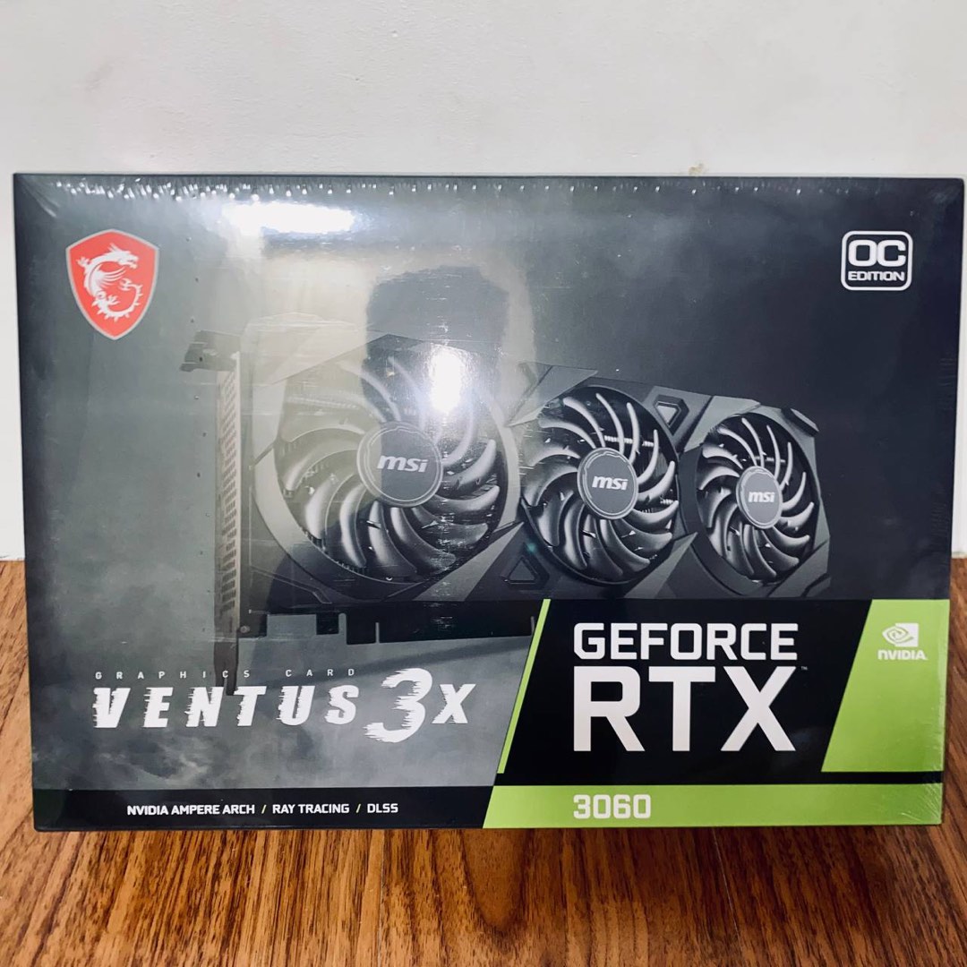 MSI RTX 3060 Ventus 3x OC, Computers & Tech, Parts & Accessories ...