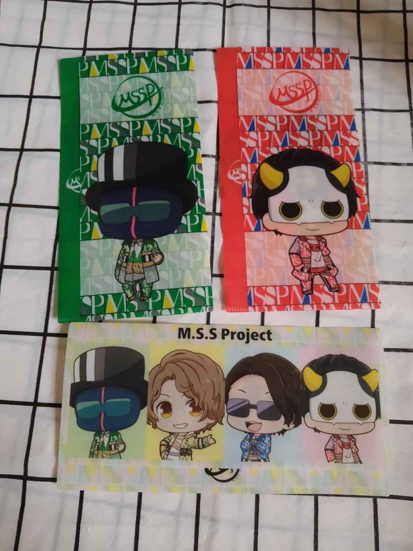 MSS PROJECT PVC FOLDERS MERCH, Hobbies & Toys, Memorabilia & Collectibles, Fan Merchandise on ...