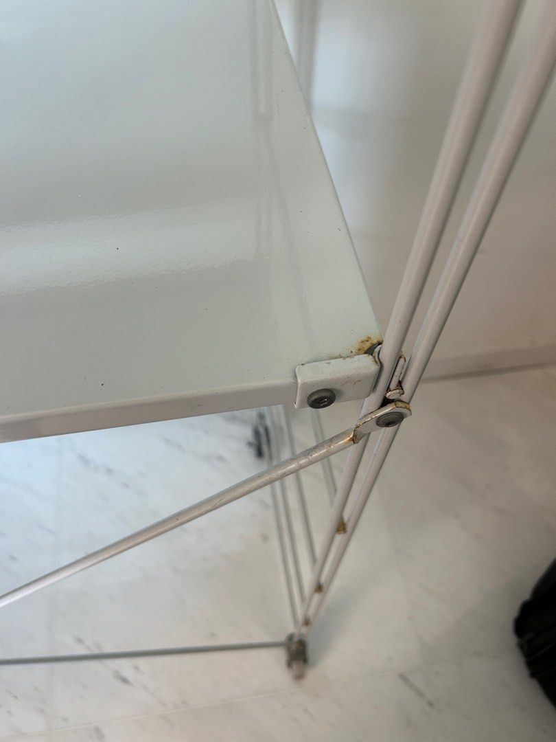 muji light grey steel shelf, Furniture & Home Living, Furniture, Other ...