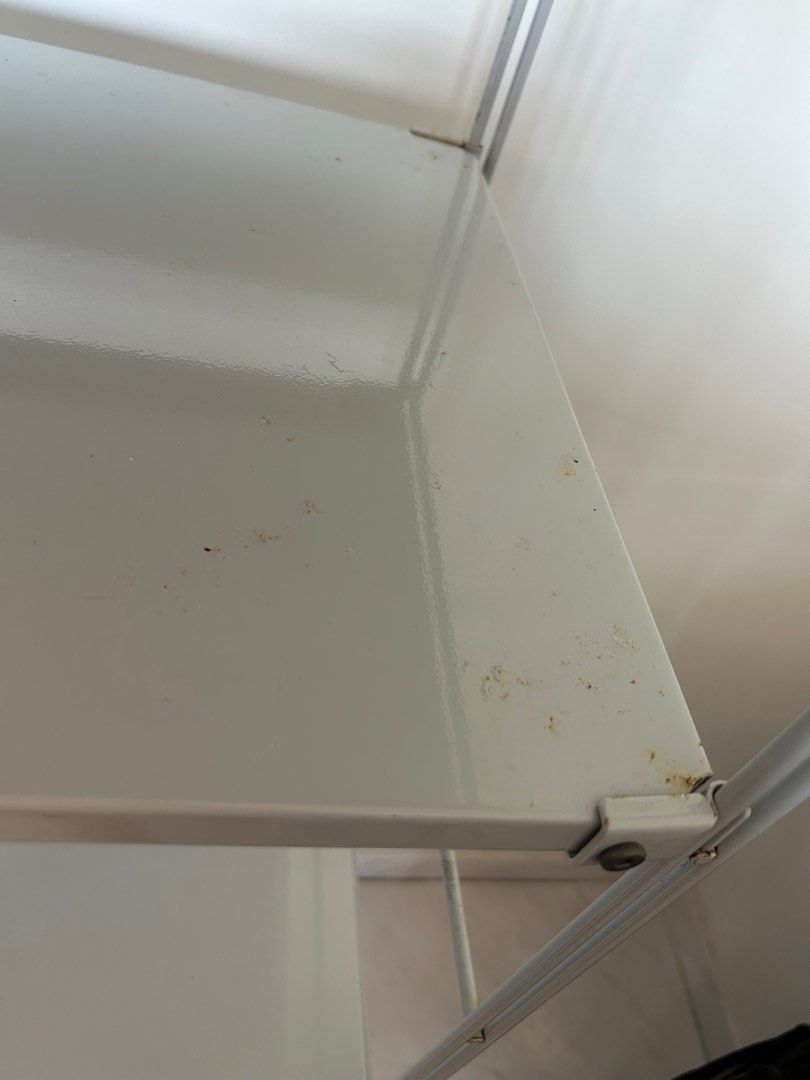 muji light grey steel shelf, Furniture & Home Living, Furniture, Other ...