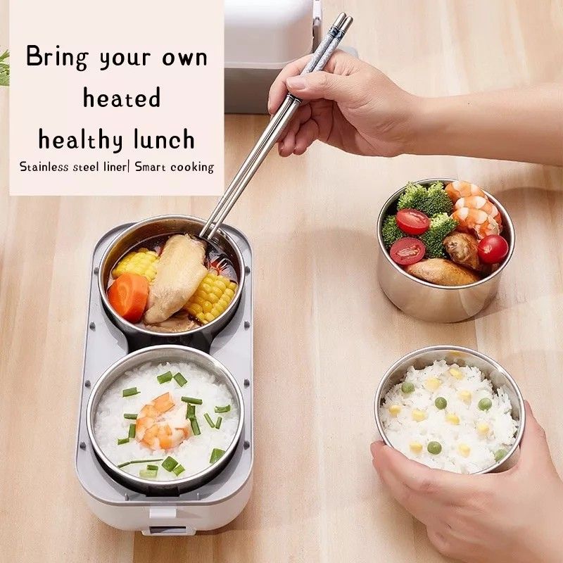 Multi Functional Cooking Lunch Box 200w 2L White, Looking For on Carousell