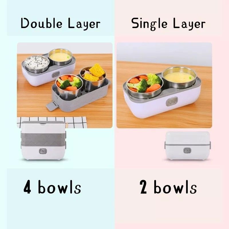 Multi Functional Cooking Lunch Box 200w 2L White, Furniture & Home ...