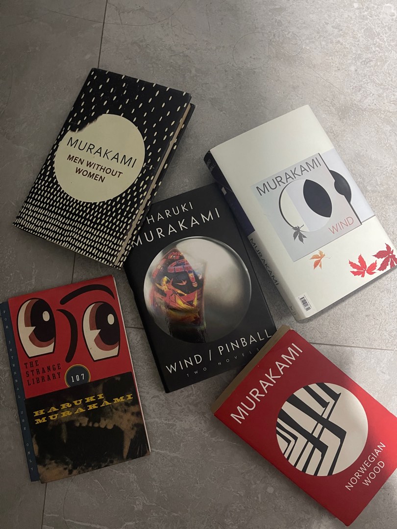 Murakami and assorted books, Hobbies & Toys, Books & Magazines, Fiction ...