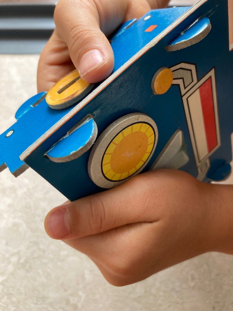 My Little Blue Robot, Hobbies & Toys, Toys & Games on Carousell