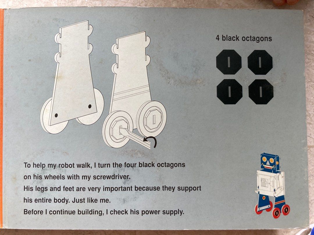 My Little Blue Robot, Hobbies & Toys, Toys & Games on Carousell