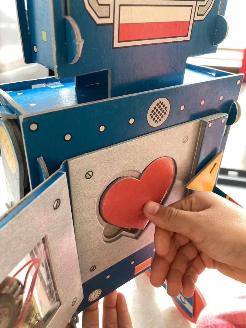 My Little Blue Robot, Hobbies & Toys, Toys & Games on Carousell