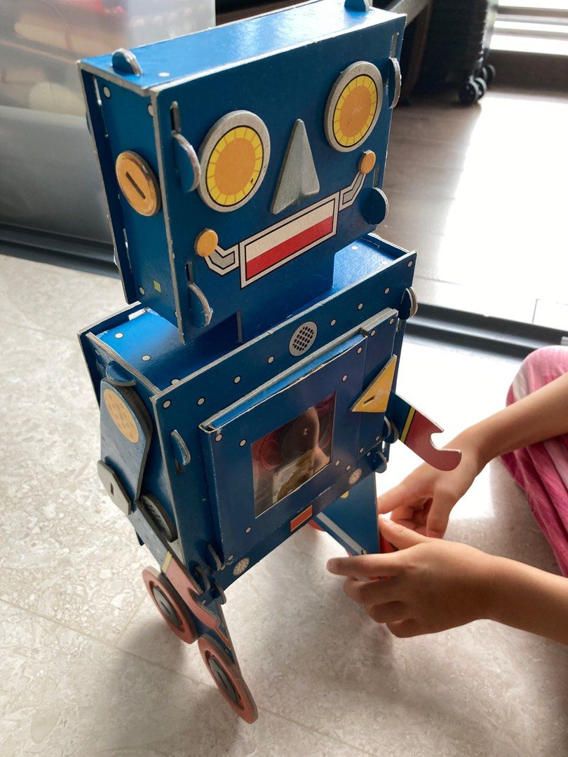 My Little Blue Robot, Hobbies & Toys, Toys & Games on Carousell