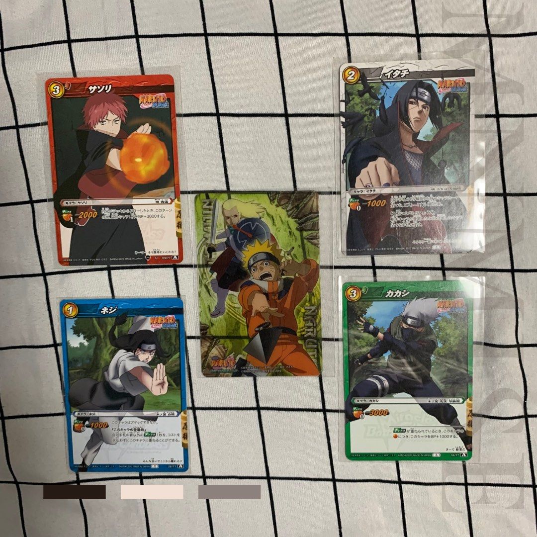 Naruto Cards Set, Hobbies & Toys, Stationary & Craft, Art & Prints on ...