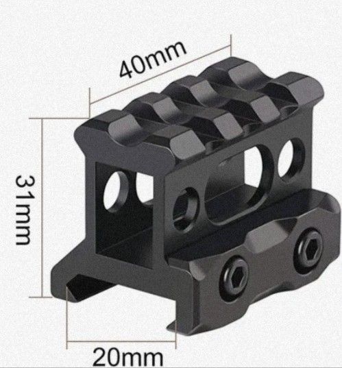 Nerf Blaster Metal Riser for RDS, Hobbies & Toys, Toys & Games on Carousell