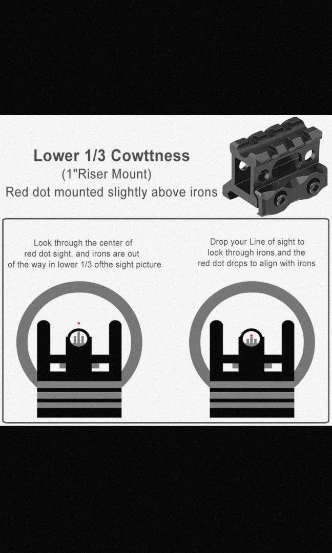 Nerf Blaster Metal Riser for RDS, Hobbies & Toys, Toys & Games on Carousell