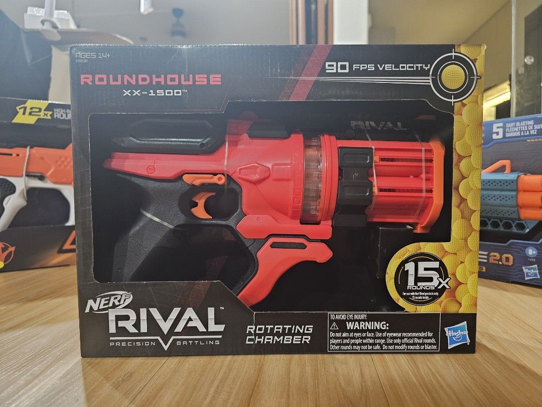 Nerf Rival Roundhouse XX-1500, Hobbies & Toys, Toys & Games on Carousell