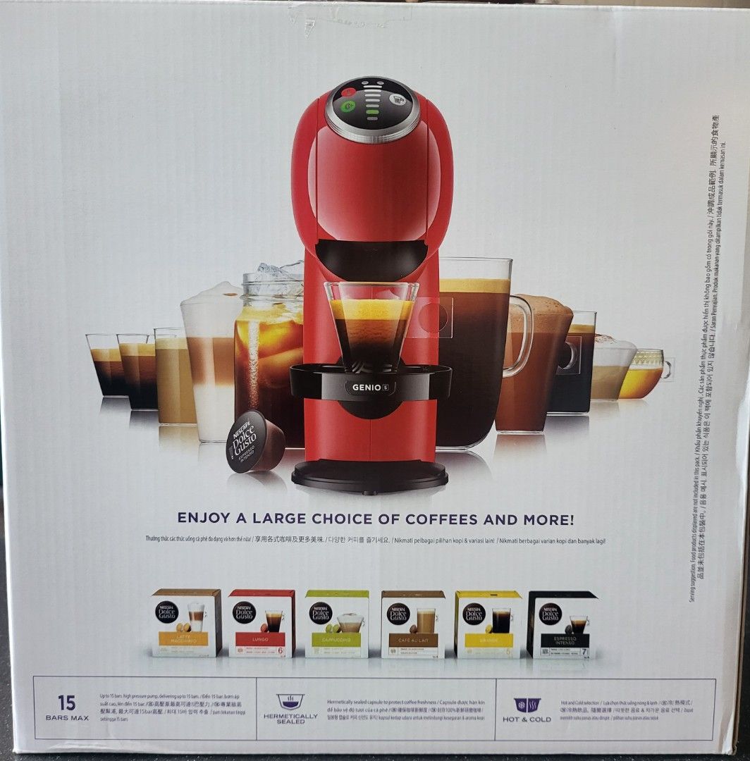 Nescafe Dolce Gusto Genio S Plus, TV & Home Appliances, Kitchen ...