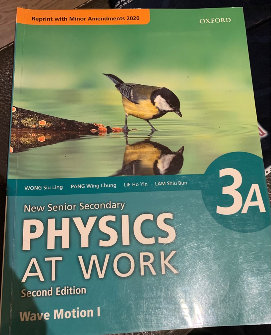 New Senior Secondary Physics at work 3A, 興趣及遊戲, 書本 & 文具, 教科書 - Carousell