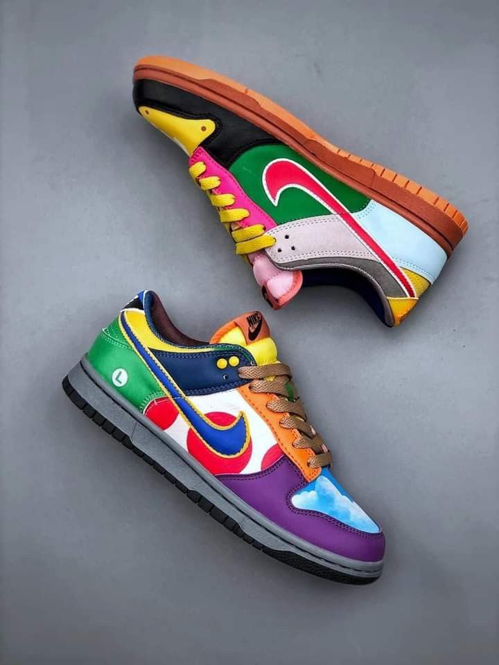 NIKE SB DUNK "SUPER MARIO", Men's Fashion, Footwear, Sneakers on Carousell