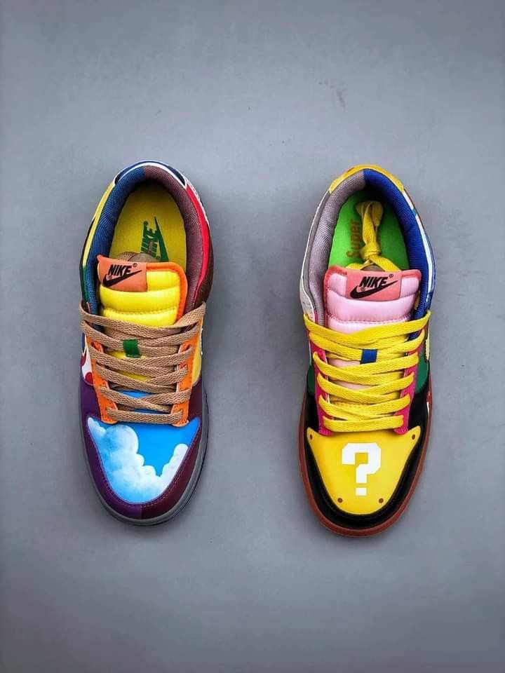 NIKE SB DUNK "SUPER MARIO", Men's Fashion, Footwear, Sneakers on Carousell