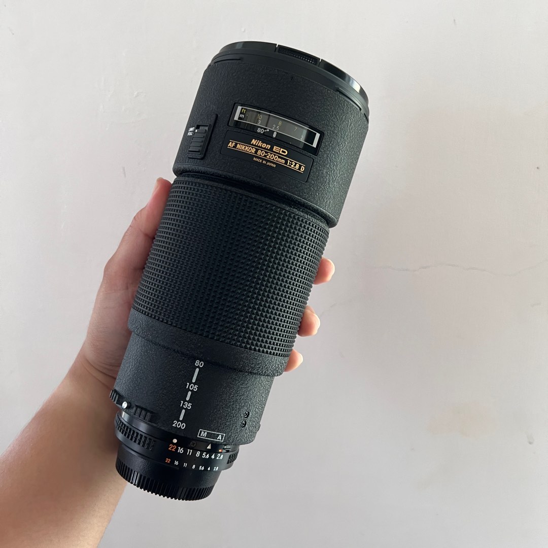 NIKKOR 80-200mm F2.8D ED Push&Pull, Photography, Lens & Kits on Carousell