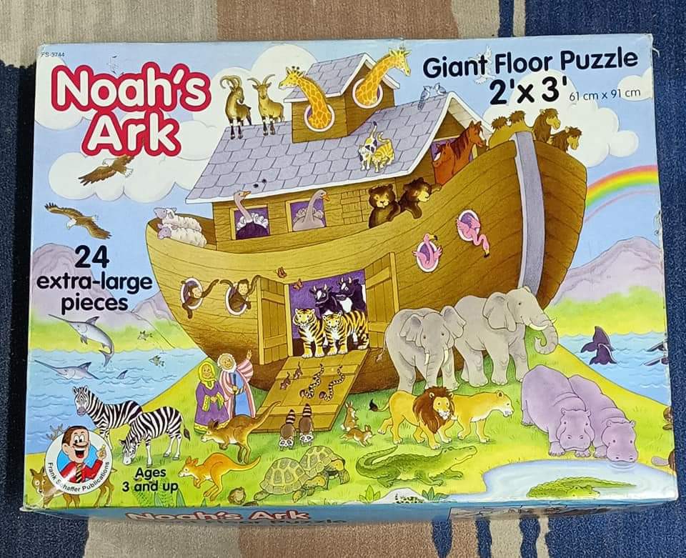 Noah's Ark Giant puzzle, Hobbies & Toys, Toys & Games on Carousell