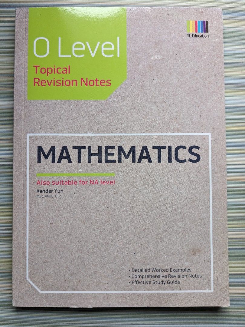 O Level Maths & A Maths, Hobbies & Toys, Books & Magazines, Assessment ...