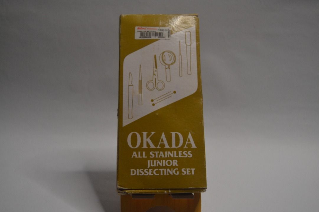 OKADA All Stainless Junior Dissecting Set Tools W/ Box on Carousell