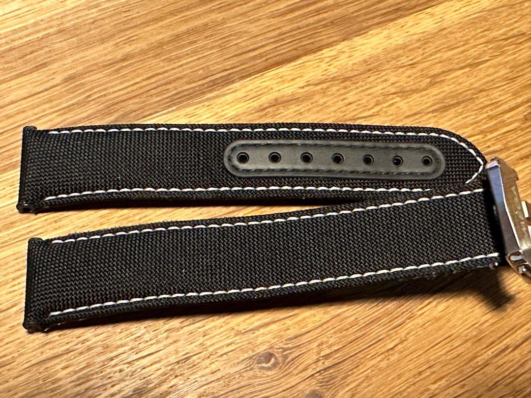 Omega Deployant Watch Strap and Buckle 20-18mm, 名牌, 手錶 - Carousell