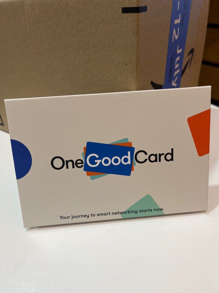 One Good Card - Electronic Business Card, Computers & Tech, Office ...