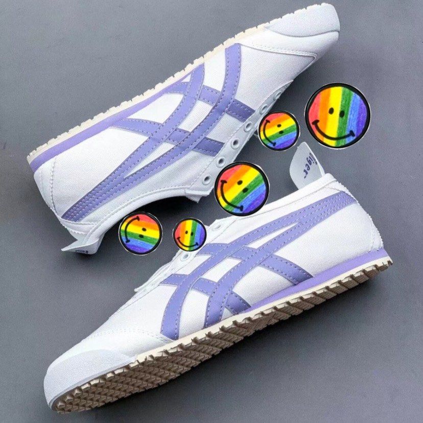 Onitsuka Tiger lilac, Women's Fashion, Footwear, Sneakers on Carousell