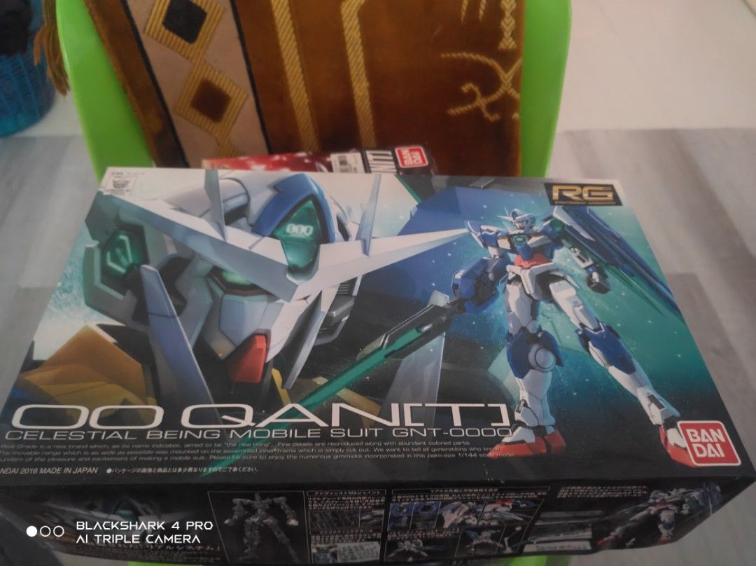 Original bandai RG grade 00 qant, Hobbies & Toys, Toys & Games on Carousell