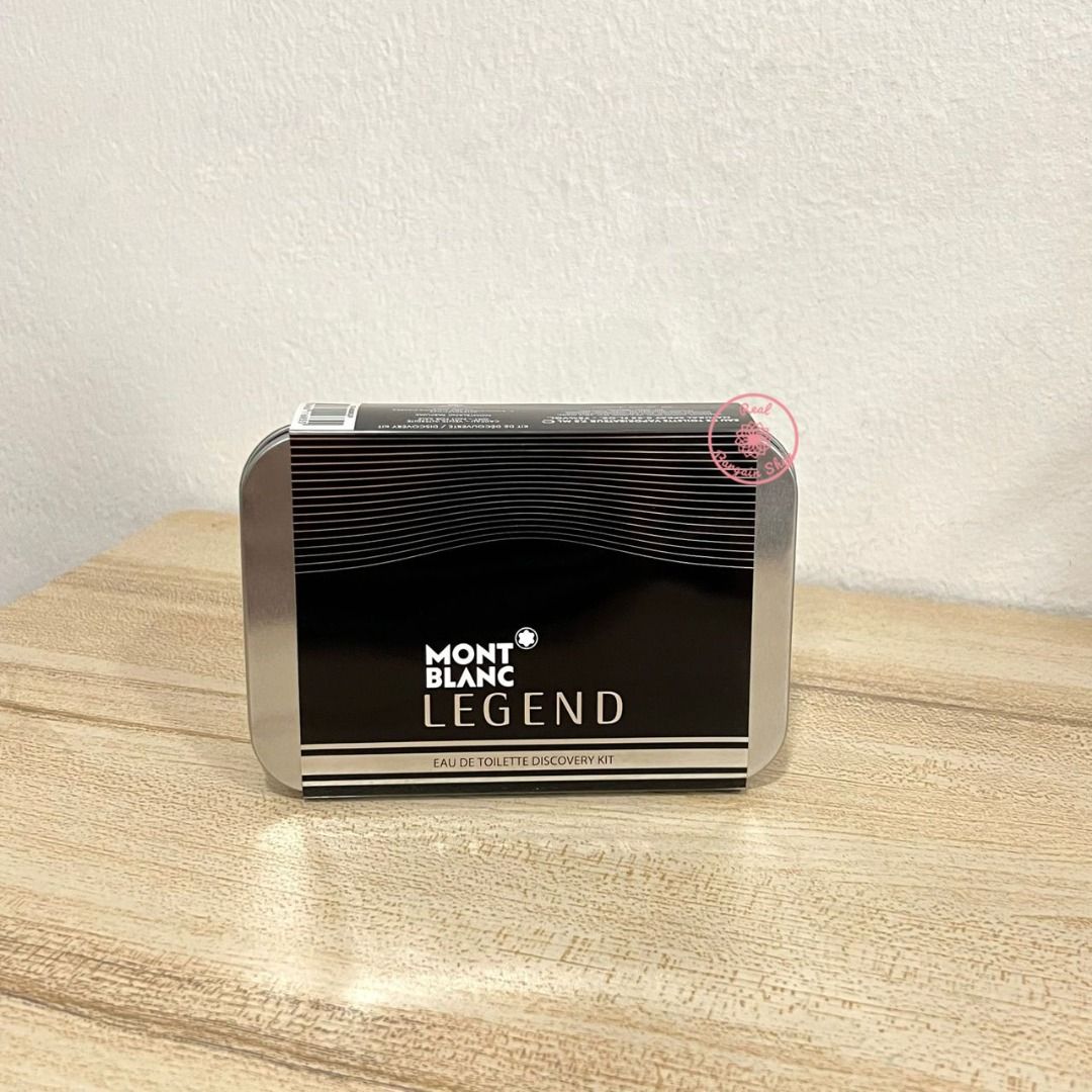 [Original] Mont Blanc LEGEND Eau De Toilette Travel Set (EDT 7.5ml ...